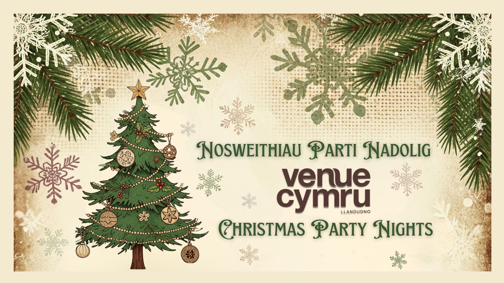 Christmas Party Nights | Venue Cymru