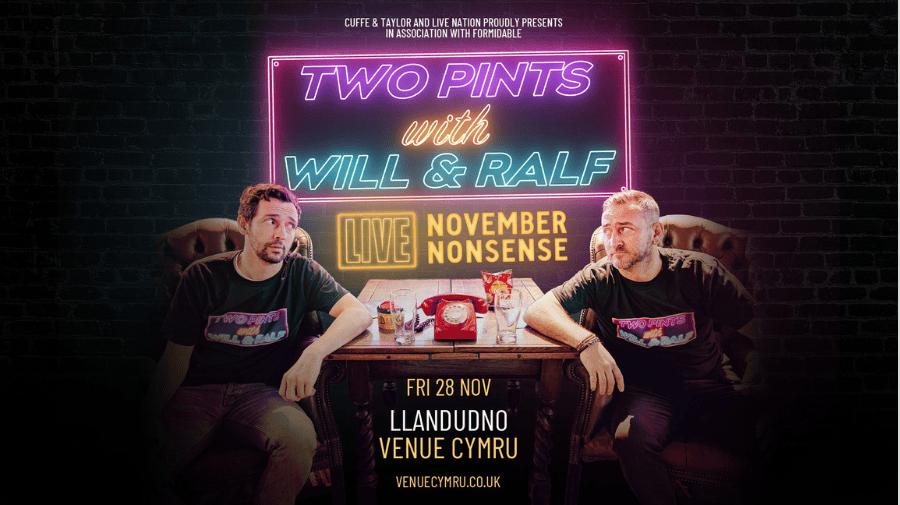 Two Pints Podcast Live | Venue Cymru